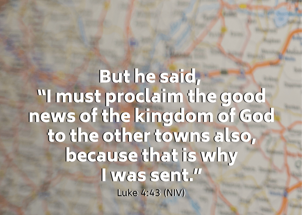 The Beginning of Jesus’ Ministry – Seek Grow Love
