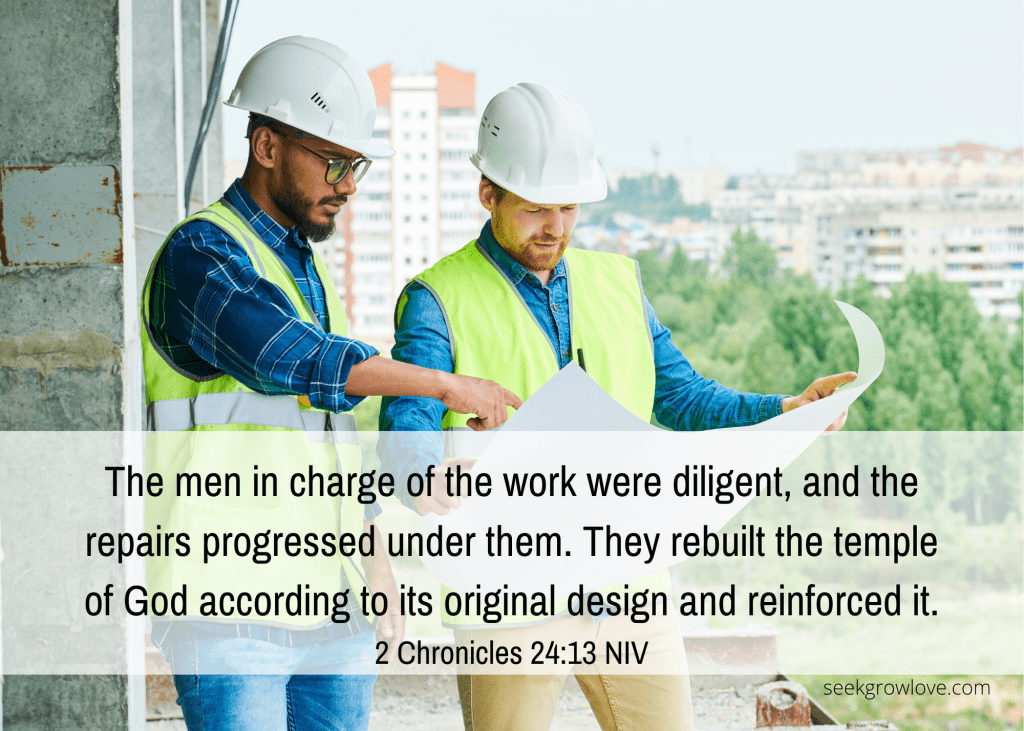 Renovating the Temple – Seek Grow Love