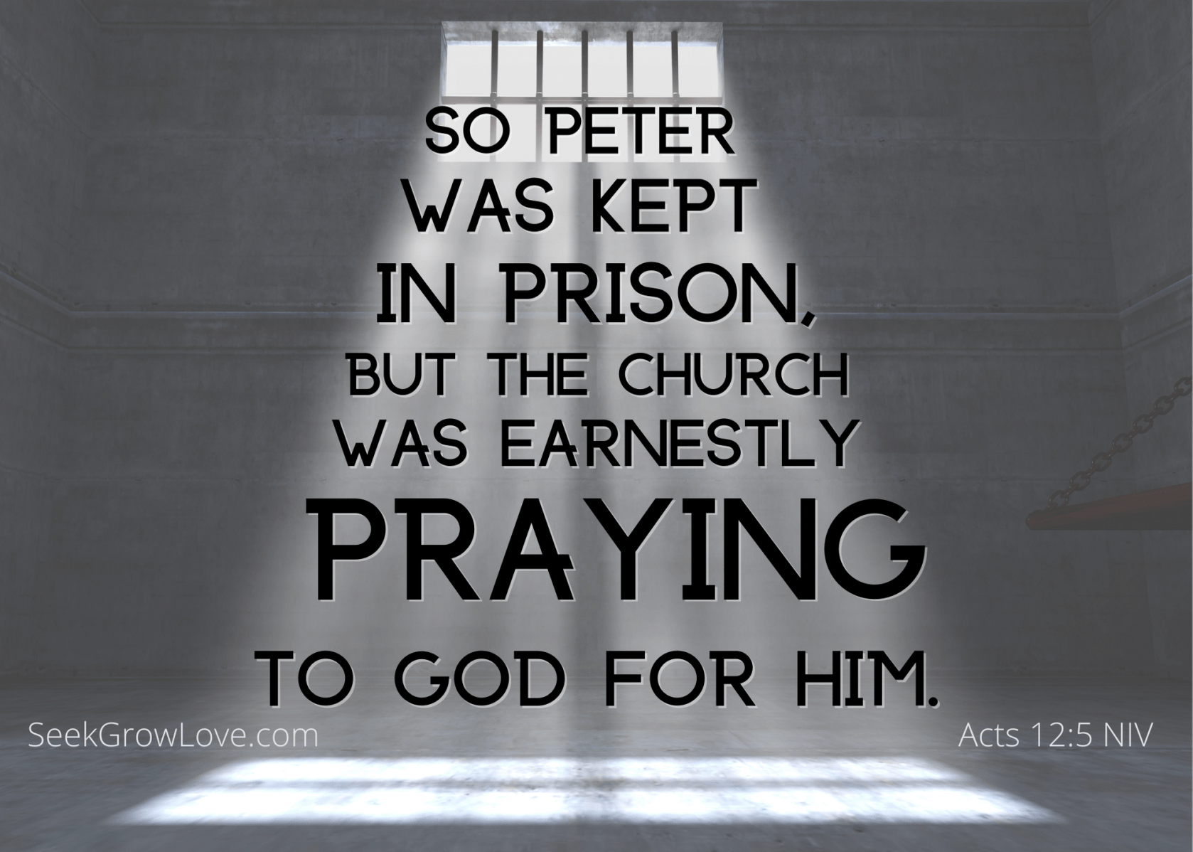 Peter Saved! – Seek Grow Love