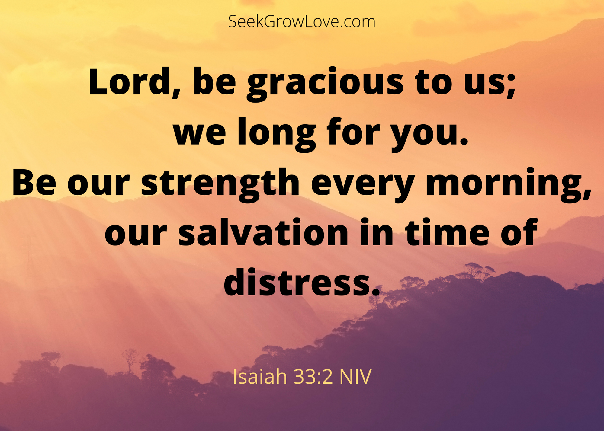 Seek Grow Love – Growing Throughout the Year