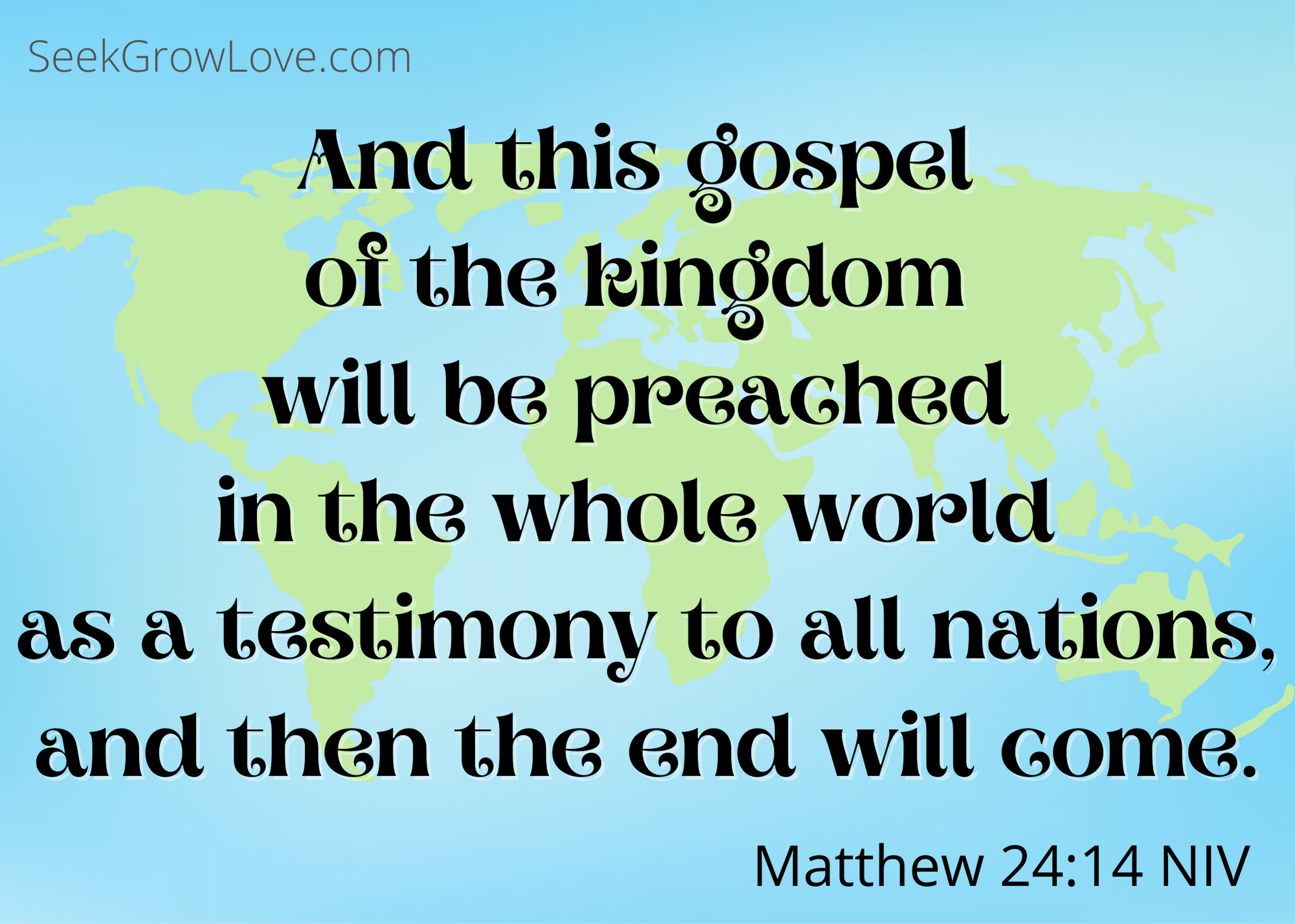 Consumed with the Vision – Seek Grow Love