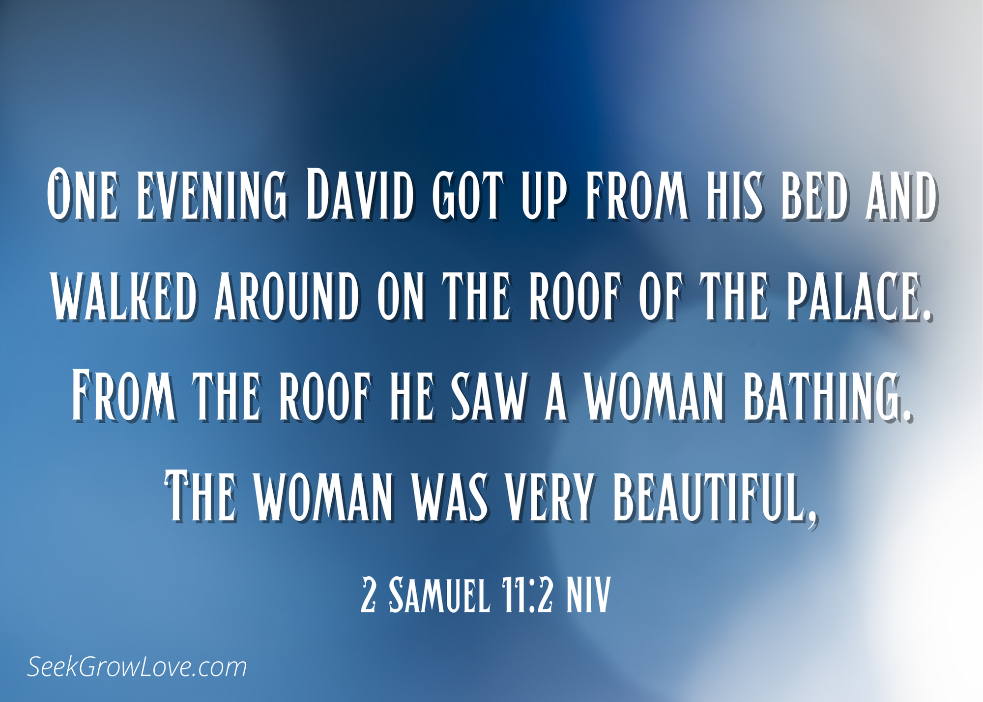 2 Samuel – Seek Grow Love