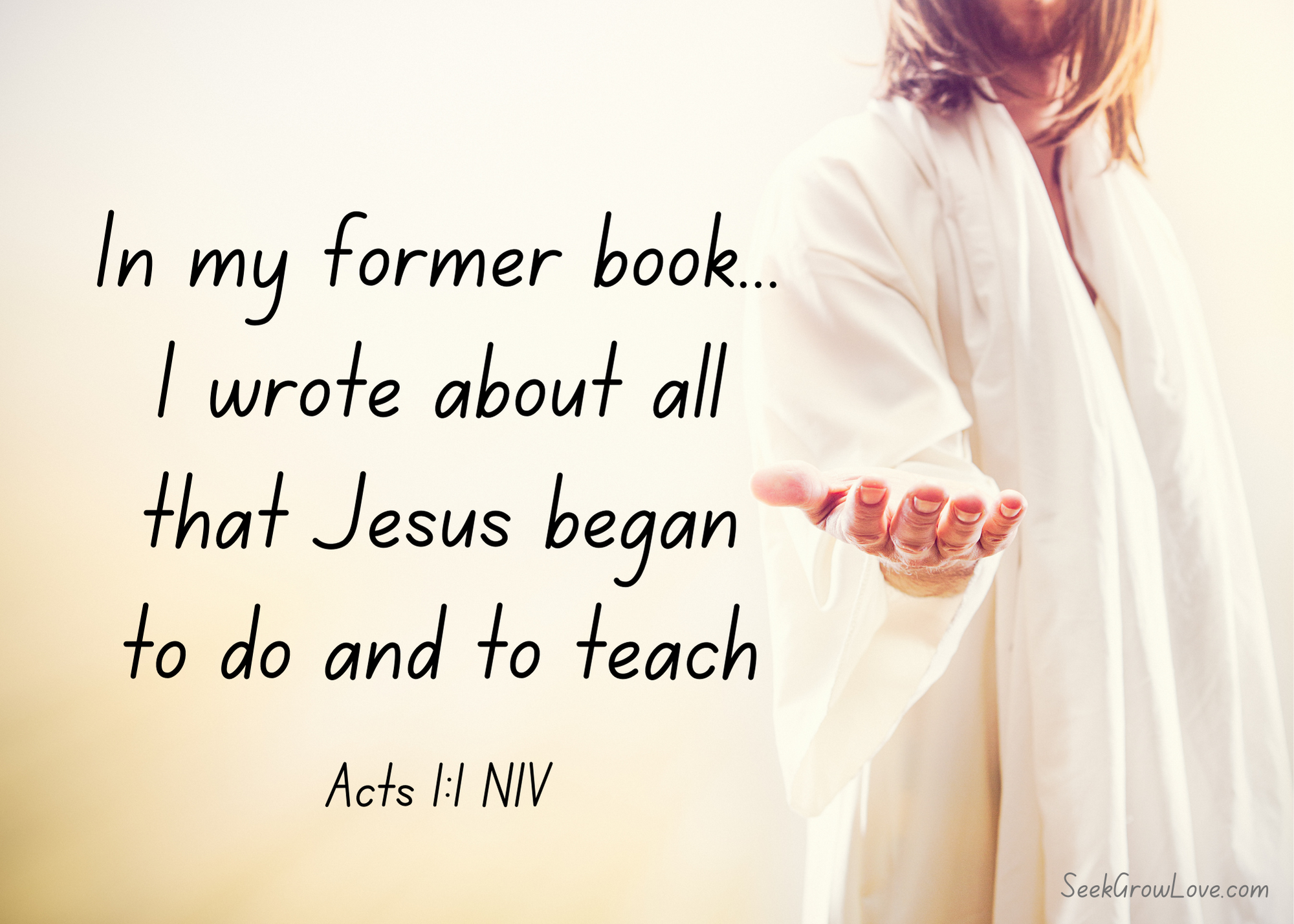 What is Your Act? – Seek Grow Love