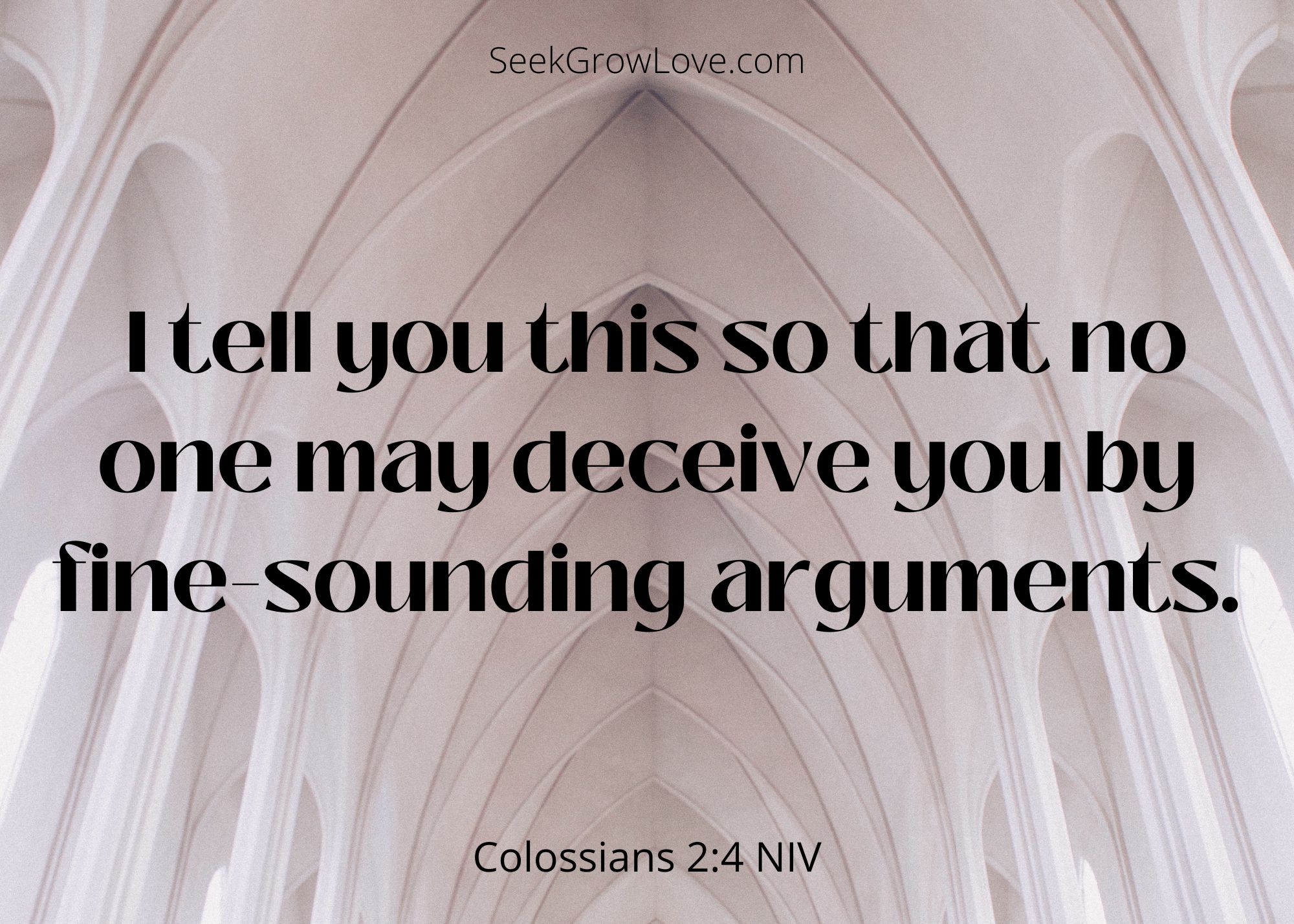 Fine-Sounding Arguments – Seek Grow Love