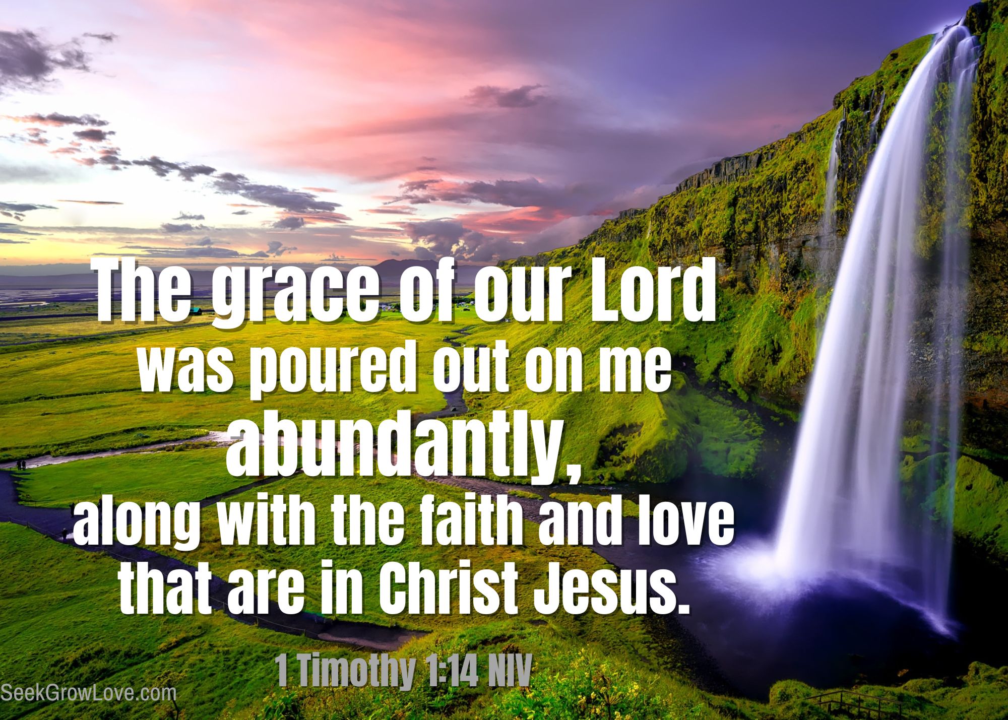 Testimony Time – Seek Grow Love