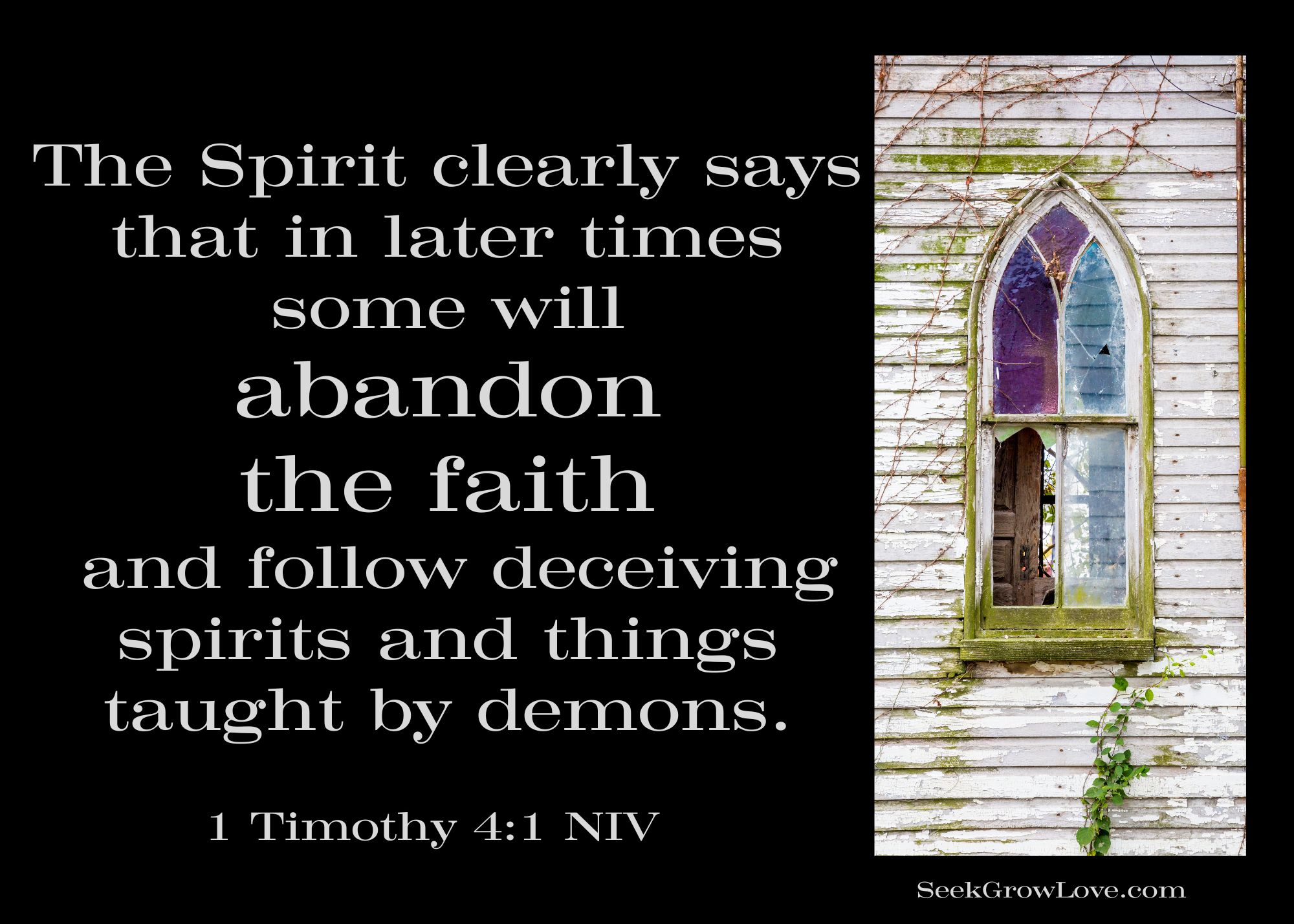 Losing Loyalty – Seek Grow Love