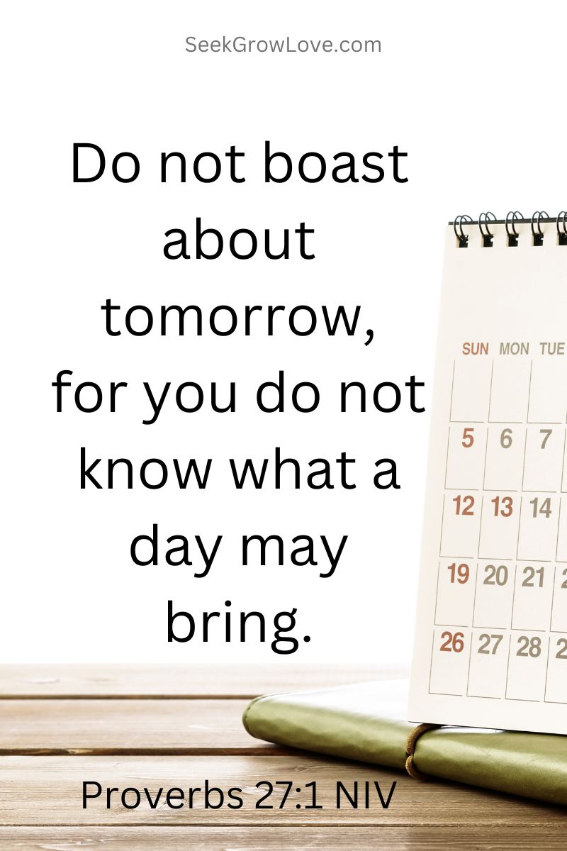 What Tomorrow Brings – Seek Grow Love