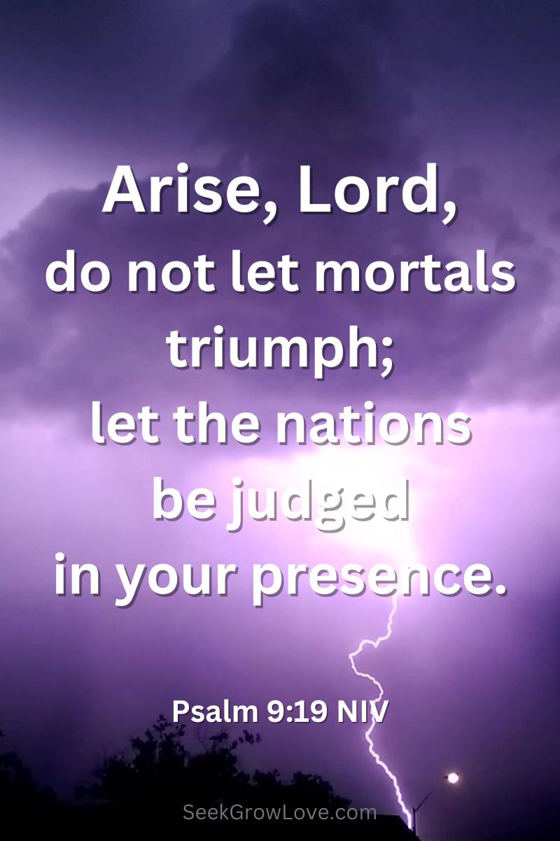 Arise, Lord! – Seek Grow Love