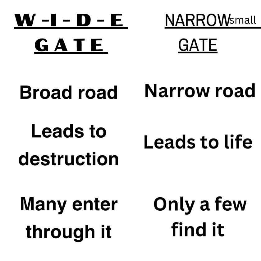 Two Gates, Two Roads and One Big Surprise – Seek Grow Love