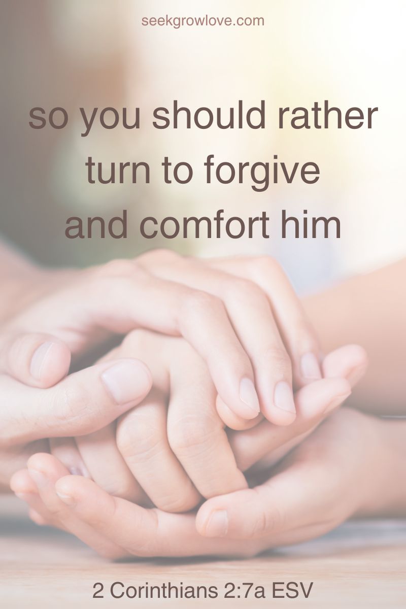 Turn to Forgive – Seek Grow Love