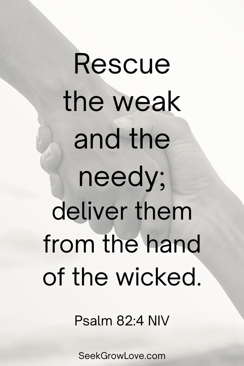 Helping Those in Need – Seek Grow Love