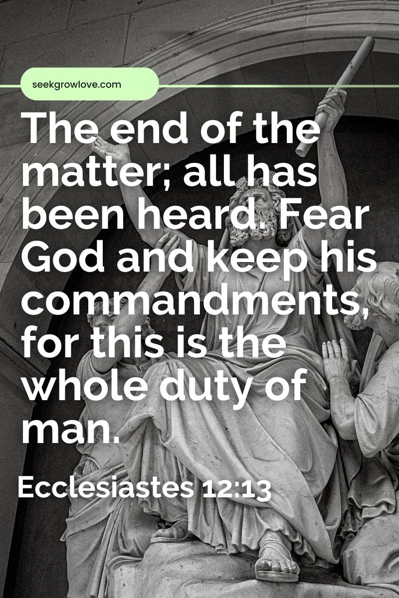The Whole Duty of Man – Seek Grow Love